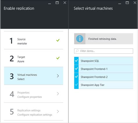 Enable Vmware Vms Modernized For Disaster Recovery Using Azure Site Recovery Azure Site