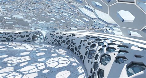 미래 지향적인 건축 돔 인테리어 3d 모델 99 Max Fbx Obj Free3d