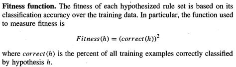 Genetic Algorithm For Classification And Fitness Evaluation Stack