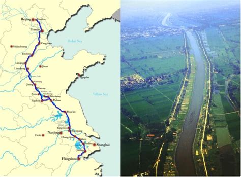 Grand Canal China Map