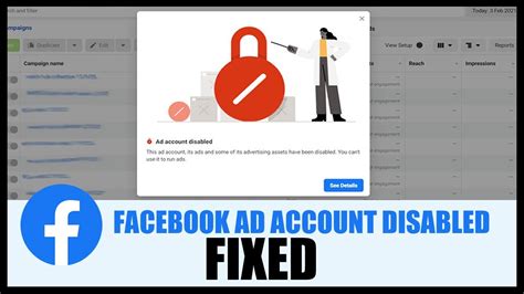Facebook Ad Account Disabled How To Resolve A Disabled Fb Ads Account For Policy Violation