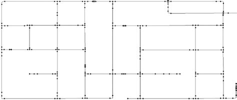 Hydraulic Model Generated In Epanet Download Scientific Diagram