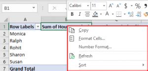 Pivot Table Sort In Excel How To Sort Pivot Table Columns And Rows