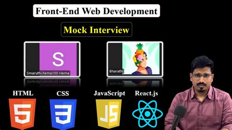 mock interview front end development mastery with html css