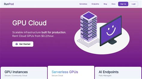 RunPod The Cloud Platform For AI Development And Scaling Creati Ai