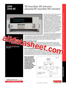 2510 Datasheet PDF TEKTRONIX INC