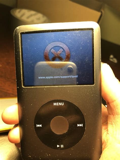 Ipod Error Screen R Ipodclassic