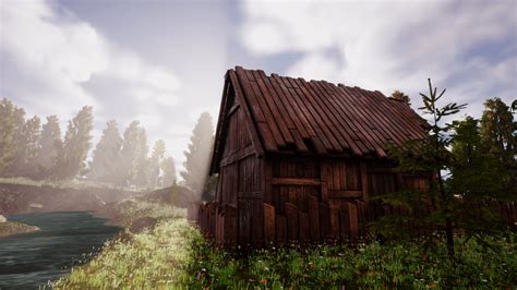 Forest Hut Maya Substance Unreal R 3dmodeling