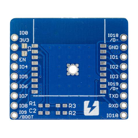 Esp32 C3 Wroom 02ピッチ変換用基板フル版（基板のみ） — スイッチサイエンス