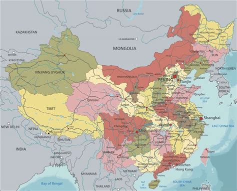 China En Mapas Proyecto Mapamundi