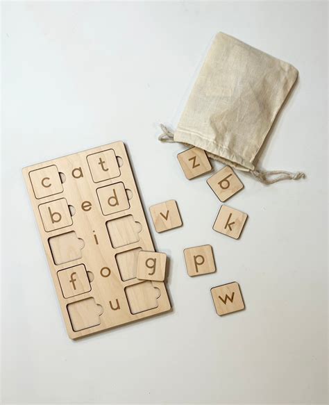 Cvc Word Builder Earth And Pine