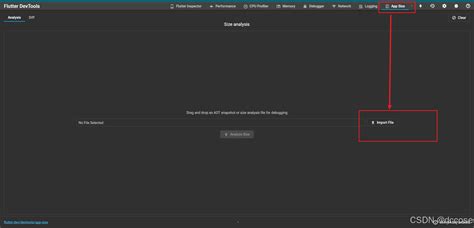Flutter 如何打开devtools 调试app，查看cpu Gpu使用情况以及包体积分析flutter Devtools Csdn博客