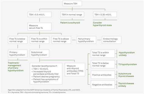 Hypo And Hyper Thyroidism Algorithm For Screening And Diagnosis