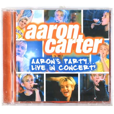 Aaron Carter Aaron S Party Live In Concert Korean Album CD Sealed Korea Korea Disco