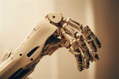 premium ai image robot arm factory computer creation generate ai