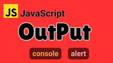 Output And Comments In Javascript Youtube