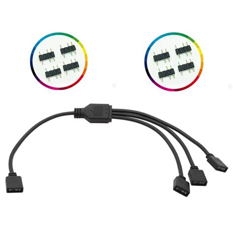 Snapklik Com HSXJJ ARGB Splitter To ARGB Splitter Cable