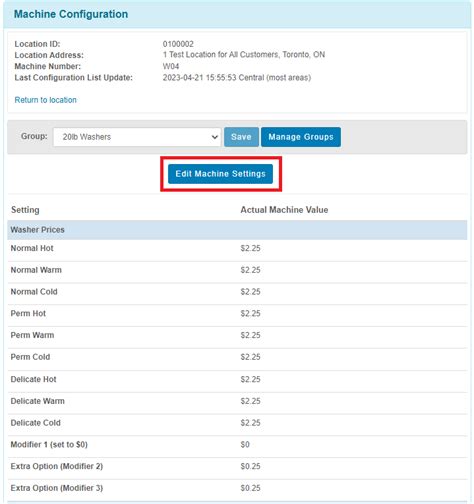 Configuring Vend Prices