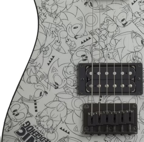 Esp Announces New Classic Sonic Themed Guitar Sonic City ⋆★ Sonic The