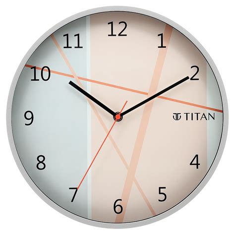 Buy Online Titan Trendy And Modern Looking Multi Coloured Dial Wall Clock Inspired From Cherry