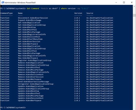 A New Release Of The Wvd Powershell Module Mr T Bone´s Blog