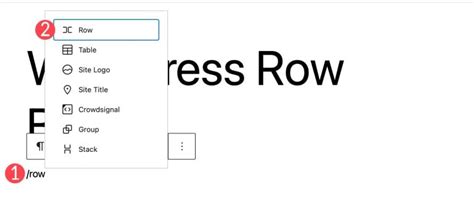 How To Use The WordPress Row Block How To Use The WordPress Row Block