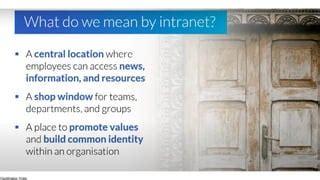 Modern SharePoint Experience SharePoint Intranet PPTX