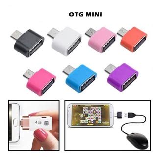 Jual Otg Konektor Sambungan Otg Micro Usb V Dan Tipe C Type C Non Merk Dan Non Packing