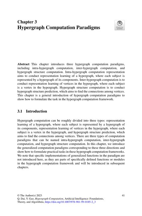 Pdf Hypergraph Computation Paradigms
