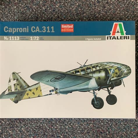 Italeri 1 72 Caproni Ca 311 Model Kit 1113 Frontline Model Kits And Hobbies
