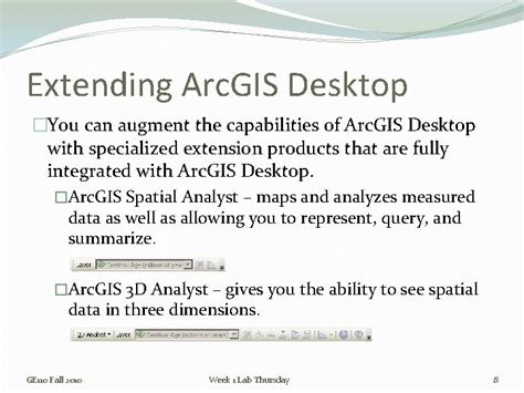 Introducing Arc Gis Desktop Arc Gis Desktop Is