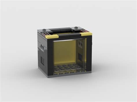 Lego Moc Modular Minifig Display Case By Twinrooster Rebrickable Build With Lego