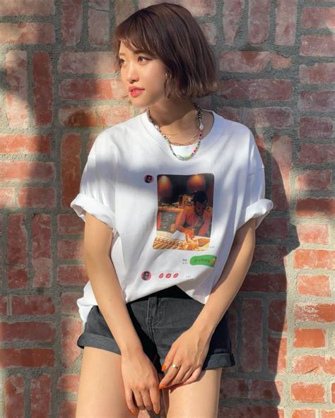 王林さんのインスタグラム写真 王林Instagram おうりんのぬの Tシャツ applebum tokyo NTV