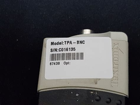 Yahoo オークション [nbc] Tektronix「tpa Bnc」tekvpi Bncアダプタ