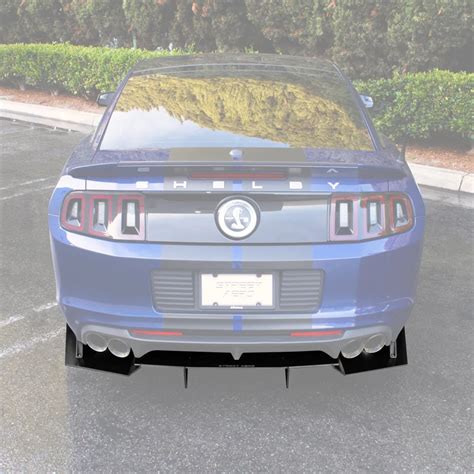 2013 2014 Ford Mustang Shelby Gt500 Rear Diffuser Street Aero
