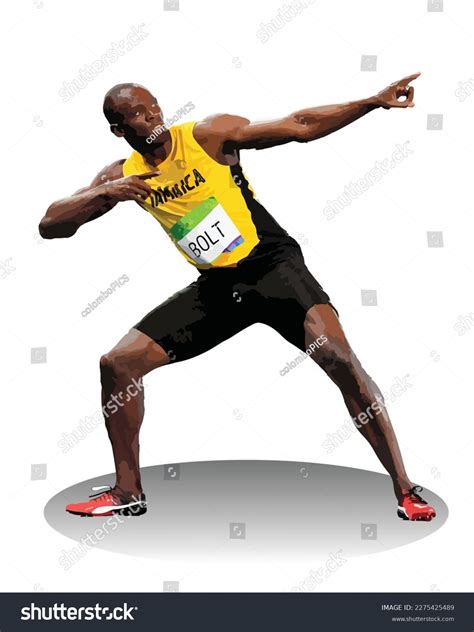 Usain Bolt Over 22 Royalty Free Licensable Stock Vectors And Vector Art Shutterstock