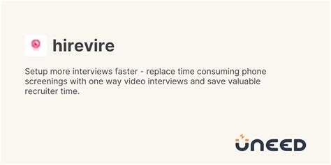 Hirevire On Uneed Uneed