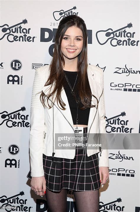 Singer Elise Trouw Attends Guitar Centers 28th Annual Drum Off News