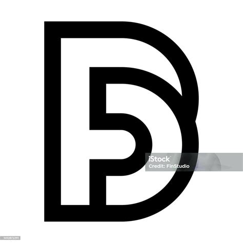 전문적인 혁신적인 초기 Bp 로고 및 Pb 로고 레터 Bp 또는 Pb 미니멀하고 우아한 모노그램 프리미엄 비즈니스 예술적 알파벳 기호 및 기호 0명에 대한 스톡 벡터 아트