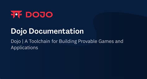 Dojo Documentation
