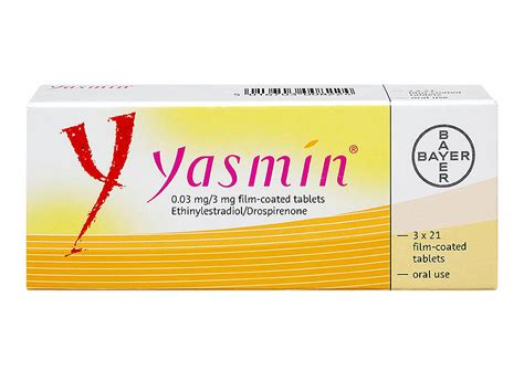 Buy Yasmin Contraceptive Pill Online Daily Chemist