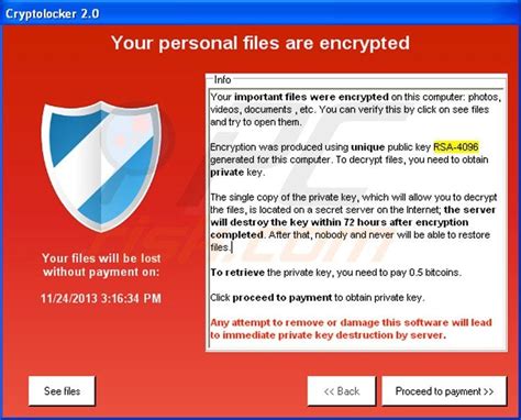 Cryptolocker Decryption Removal And Lost Files Recovery Updated