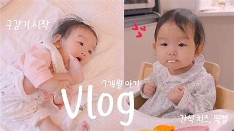육아 Vlog • 늦었지만 귀여운 7개월 아기 새해 일상 브이로그☀️ 사촌 언니 아가 만나고 가족끼리 보내는 하루하루🐰 Youtube