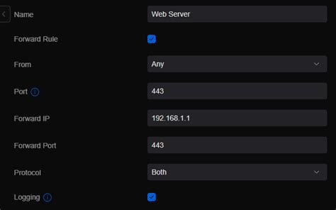 Unifi Firewall Configuration Chnstech
