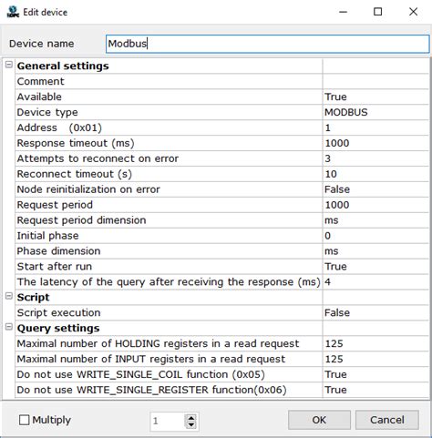 Modbus Universal Masteropc Server Quick Start Example 1 Operation Check Using Simulator