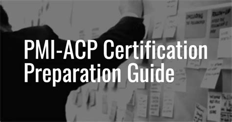 Pmi Acp Certification Become A Agile Certified Practitioner