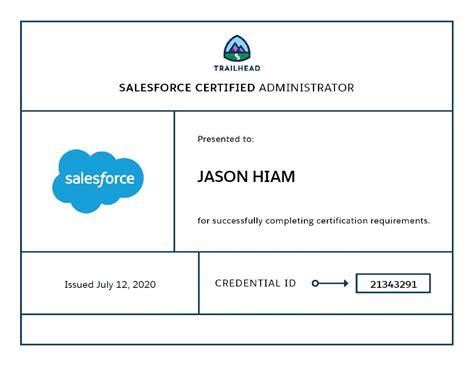Jason Hiam On Linkedin Salesforceadmin Salesforcecertified