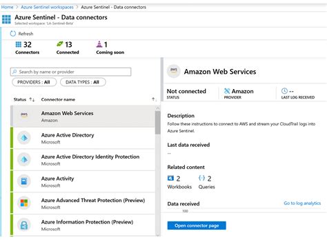 Configuring Azure Sentinel Connectors Learn Azure Sentinel