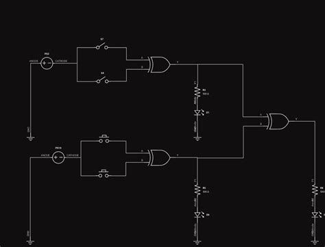 Schematic For Combination Xor Logic · Flux