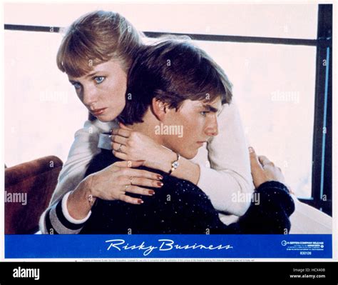 Risky Business Rebecca De Mornay Tom Cruise Poster Art 1983 C